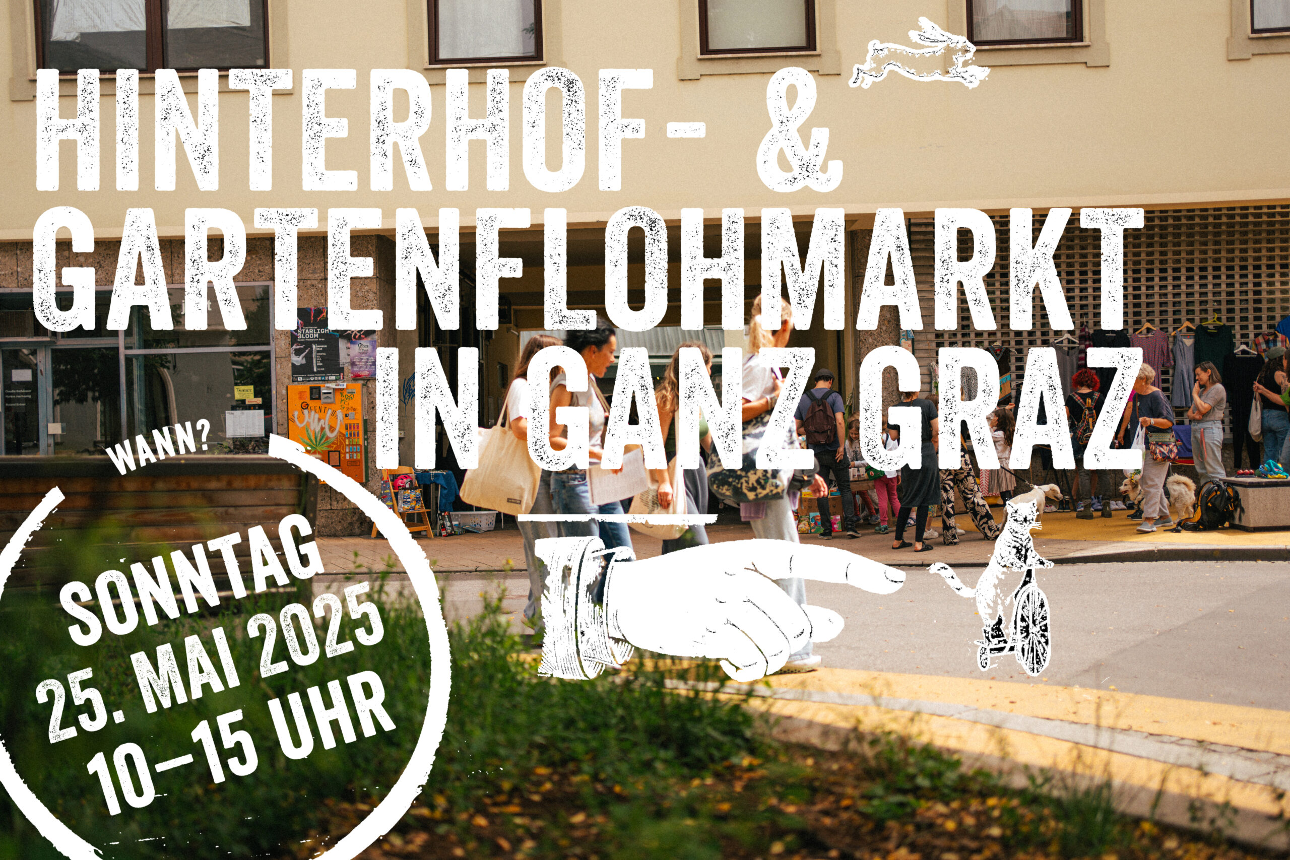 So, 25. Mai | Hinterhof- und Gartenflohmarkt in ganz Graz – – ANNENViERTEL